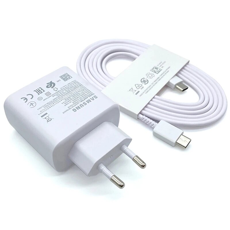 Зарядное устройство Samsung 45 Вт EU с кабелем USB-C