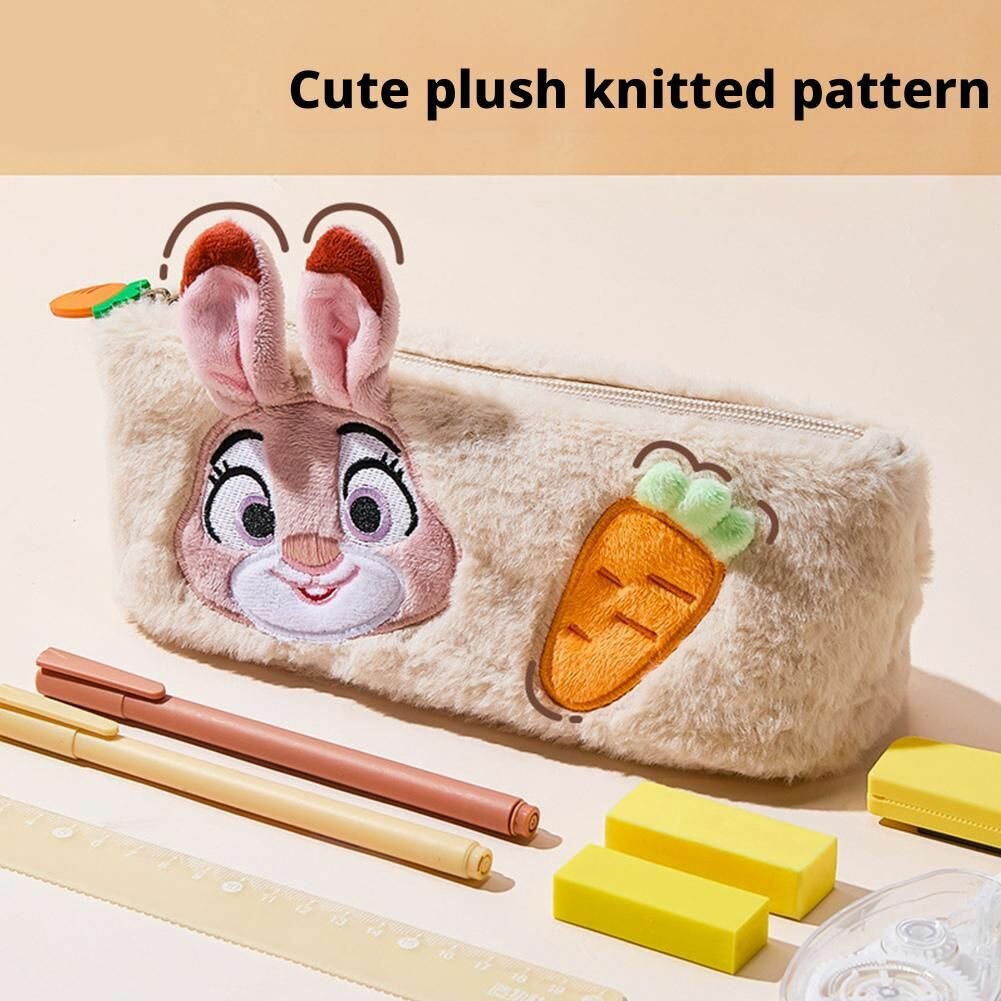 Zootopia Мягкий пенал-игрушка: Джуди, Ник, Офицер Когтев, Флеш