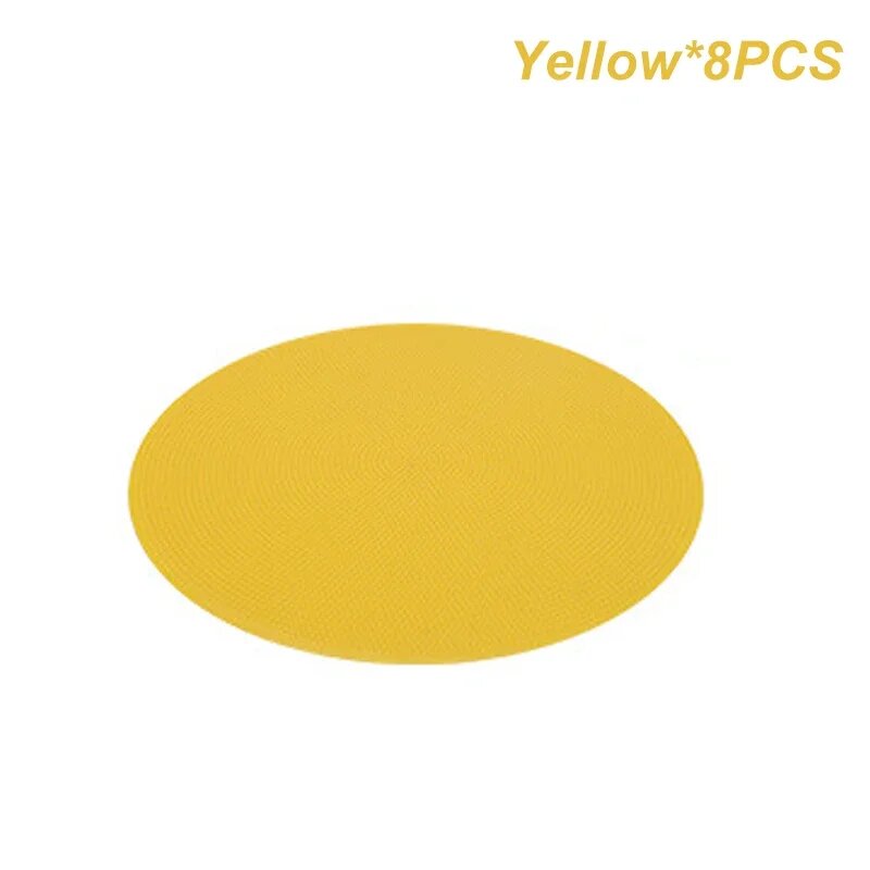 Желтые спортивные маркеры для пола, 8 шт, Type C Yellow Set