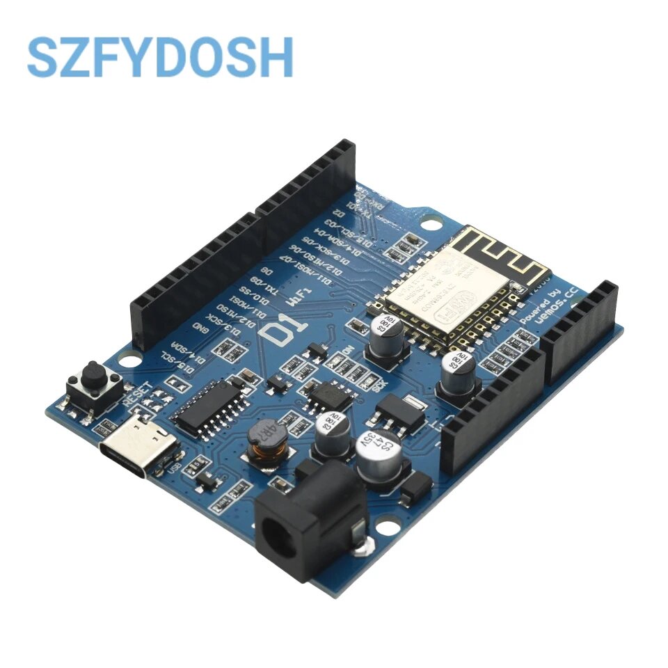 WeMos D1 UNO R3 Wi-Fi модуль для Arduino FT232 TYPE-C
