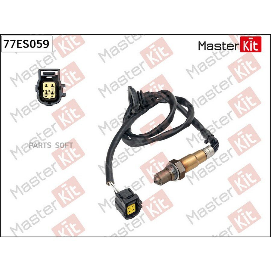 Лямбда-зонд от официального дистрибьютора, MASTERKIT, артикул 77ES059