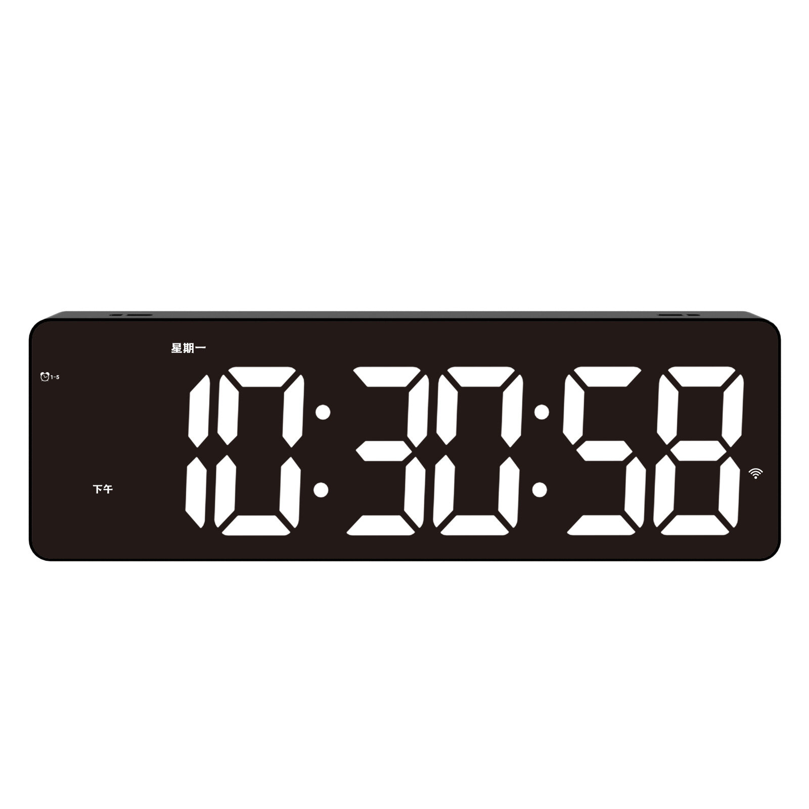 Китайские электронные часы 16inch с ультра-четким LED-дисплеем и автоматической синхронизацией времени, настенные электронные часы для гостиной.