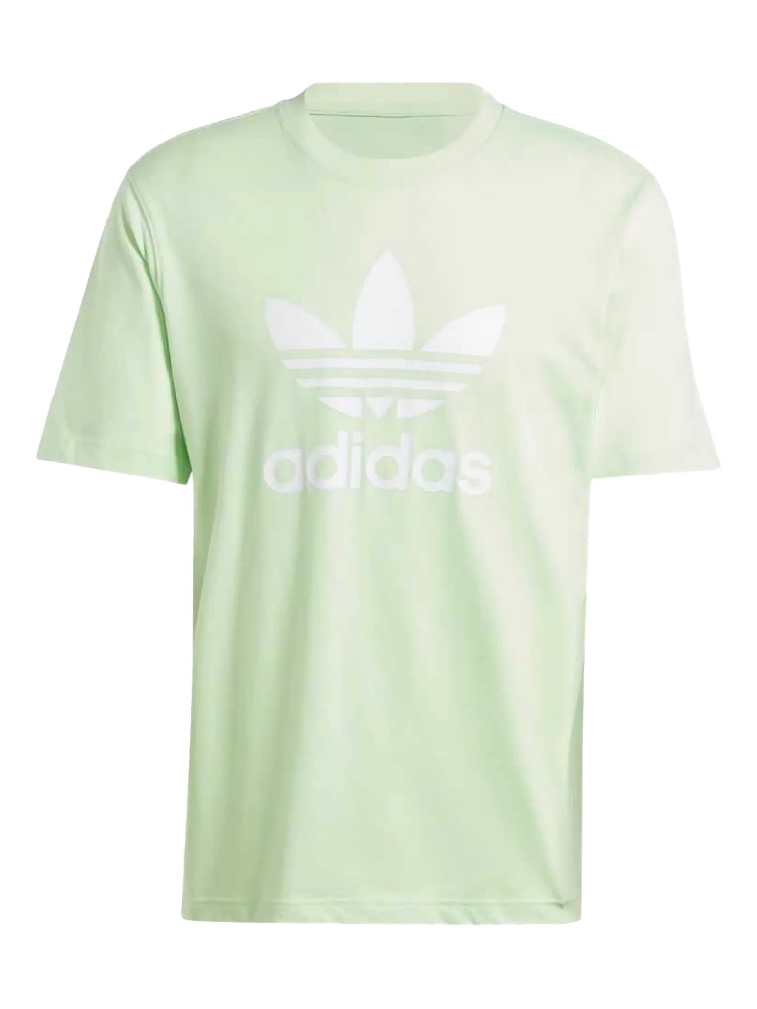 Футболка adidas Adicolor Trefoil, размер 50 GER, зеленый,