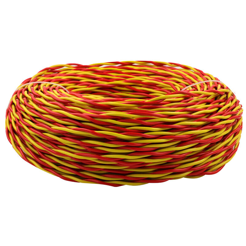 Электрический провод для улицы RVS, цветочный провод, 2 ядра, 0.8/1.5/2 квадратных, рекламный провод для светодиодных ламп, провод питания для электромобилей, зарядный кабель