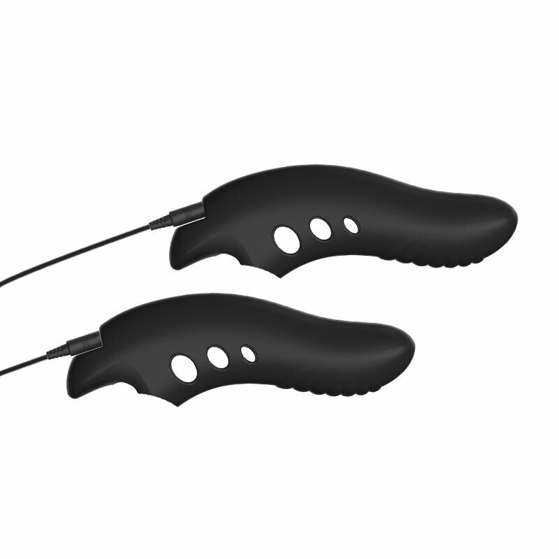 Электрический шок, пальчиковый рукав, игрушка для флирта, стимулятор клитора для лесбиянок, G-точка, оргазм, женский продукт, инструмент для дразнения мужчин