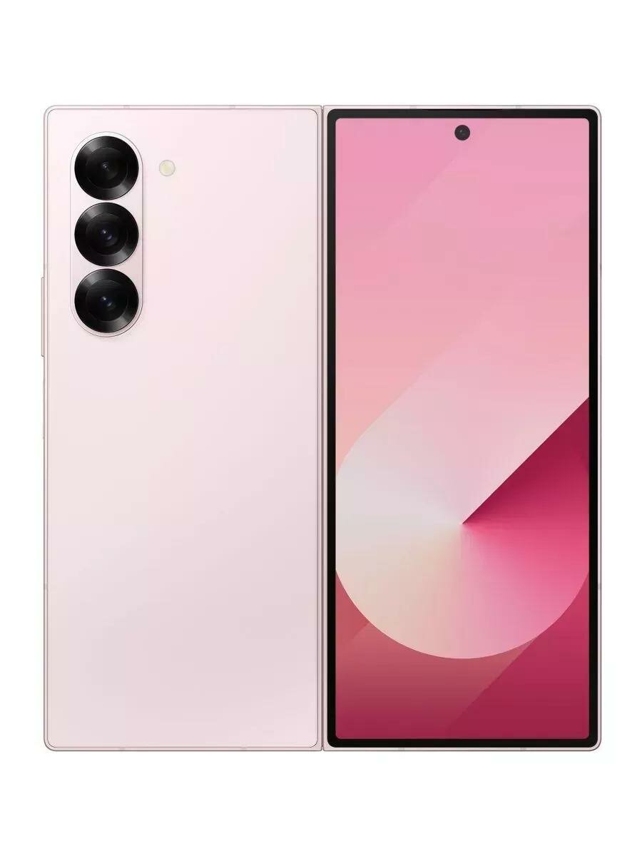 Смартфон Samsung Galaxy Z Fold6 12/1TB, SM-F956B/DS, Dual: nano SIM + eSIM, Pink (розовый)