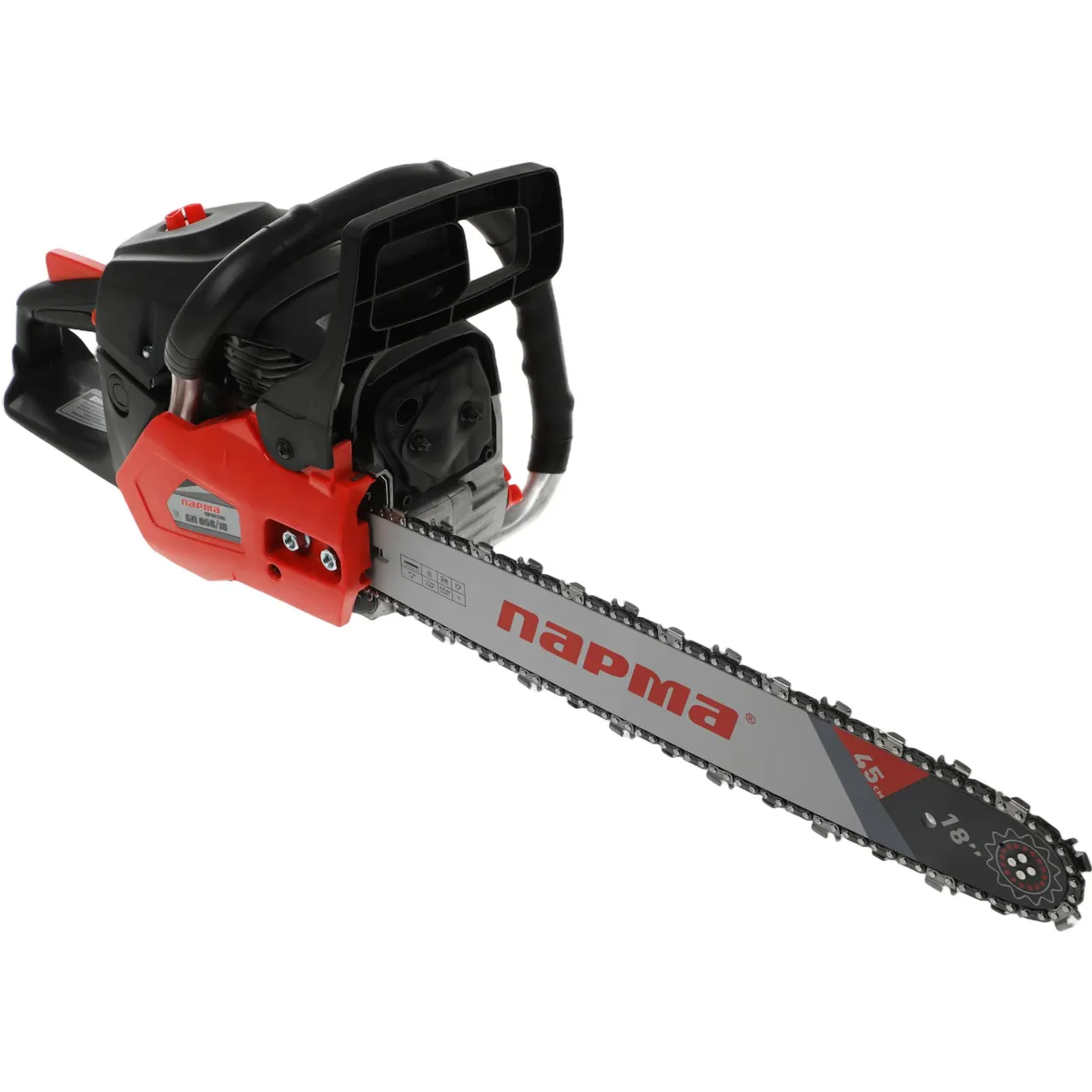 Пила цепная бензиновая Парма Практик БП 058/18, черный/красный