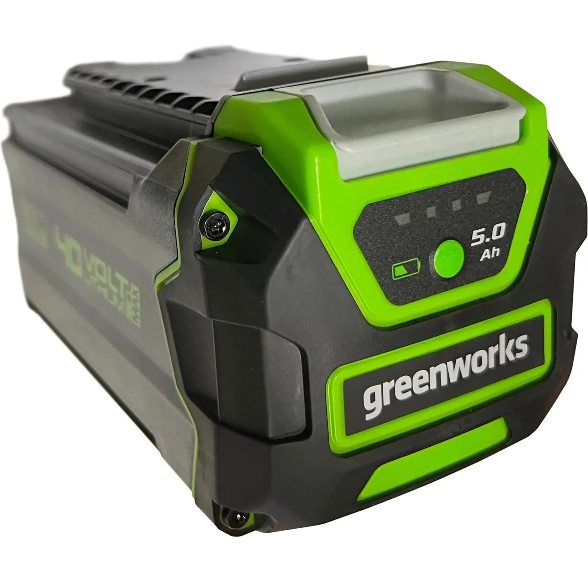 Аккумуляторная батарея GreenWorks G40B5, 40В, 5 А. ч, черный/зеленый