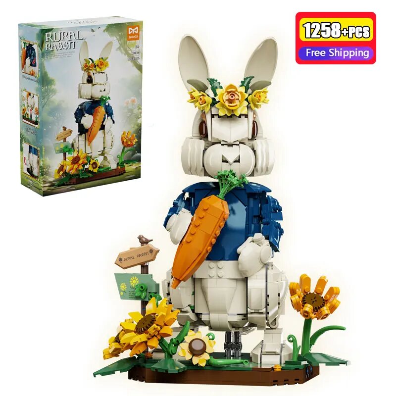 Конструктор кролик 1258 деталей, Original Box