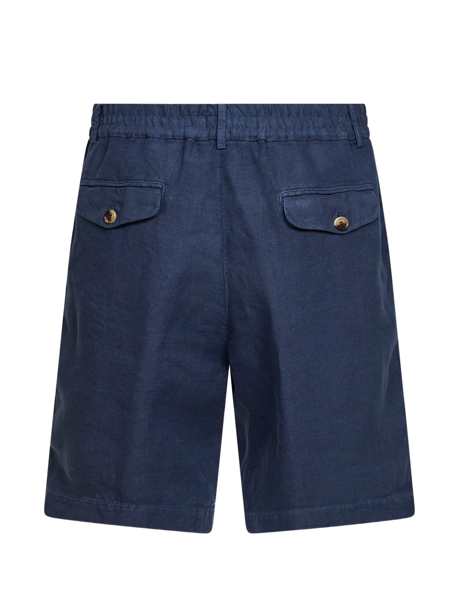 Шорты BRUNELLO CUCINELLI Button denim shorts, размер 52, синий — фото 1
