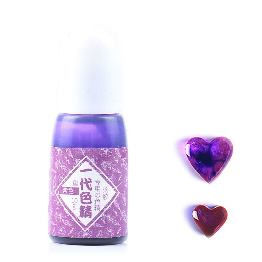 Пигмент для УФ-смолы, 20 цветов, Фиолетовый