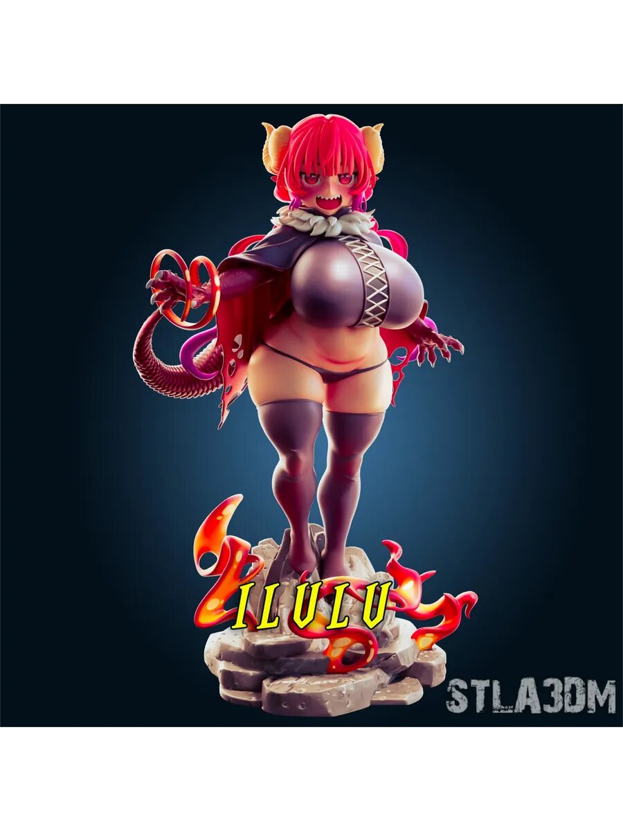 Коллекционная фигурка Ilulu под покраску 17 см