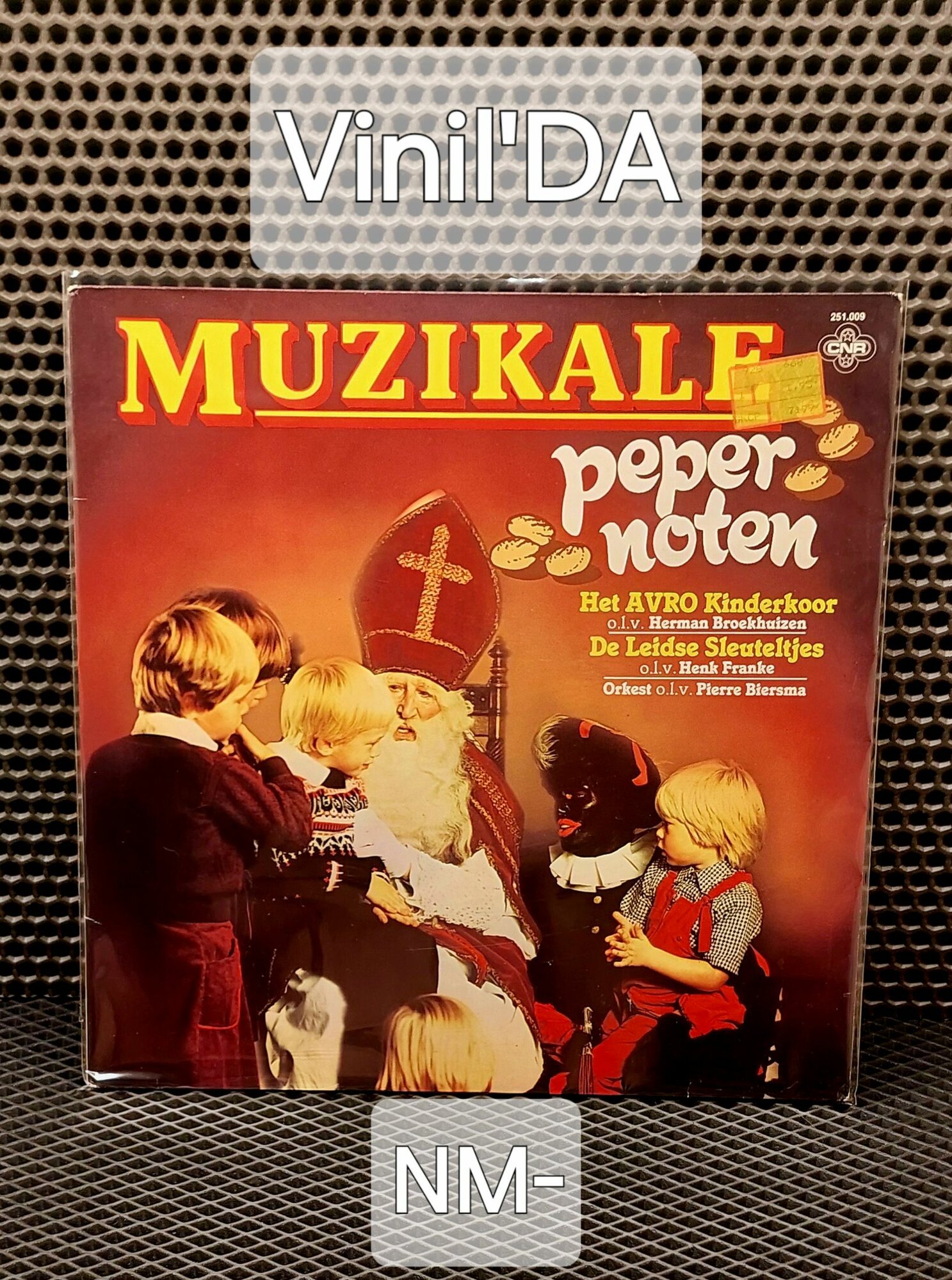 Виниловая пластинка для детей "Muzikale Pepernoten". LP1.