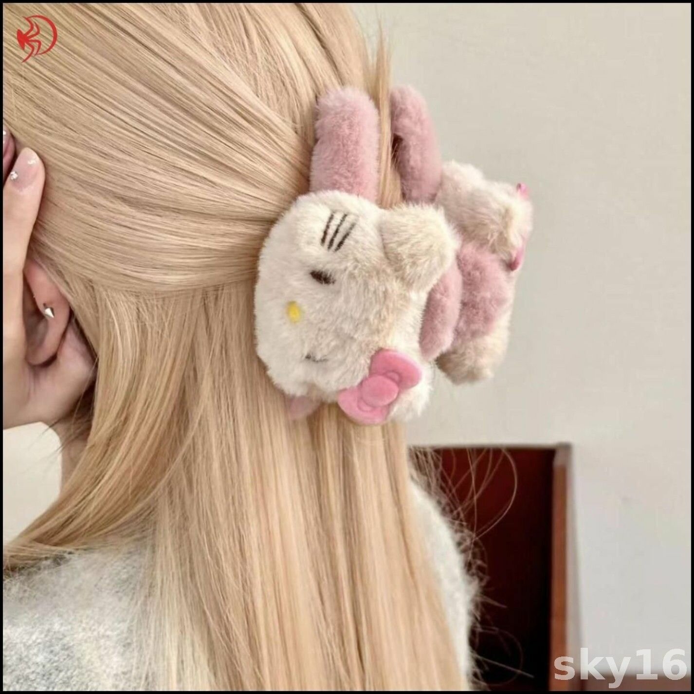 Hello Kitty Заколка-краб 1 шт.
