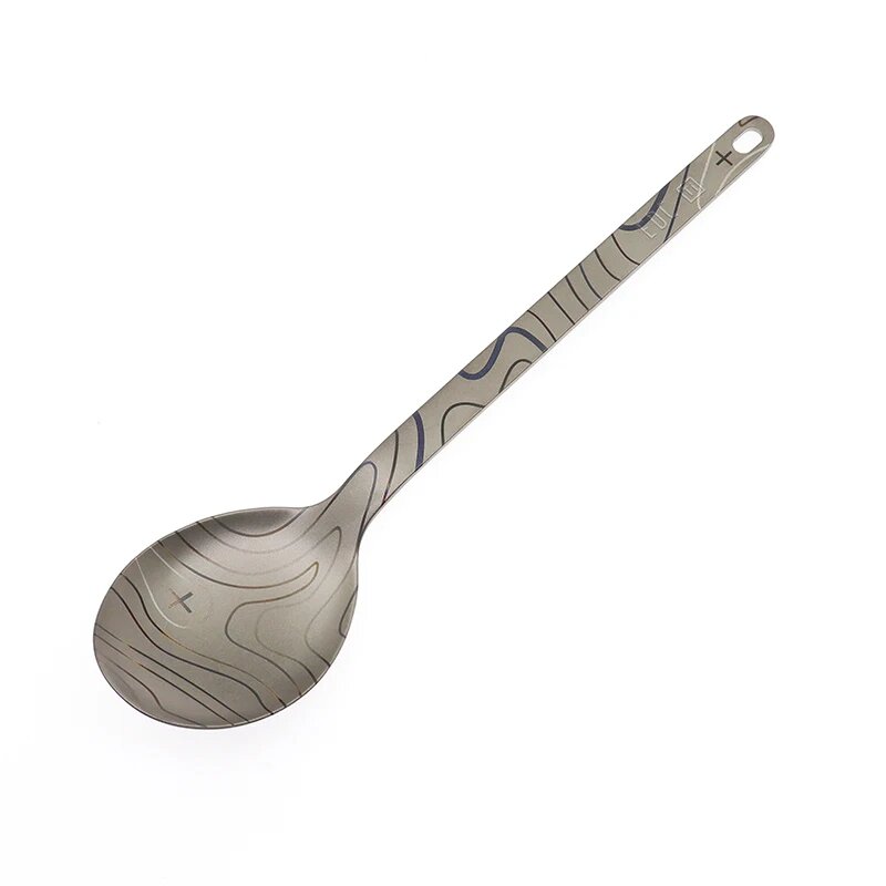 Вилка-ложка из титана Spoon Colourful