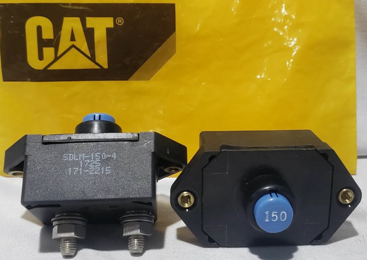 CAT 171-2215 Автоматический выключатель в сборе (150 А) с ручным сбросом