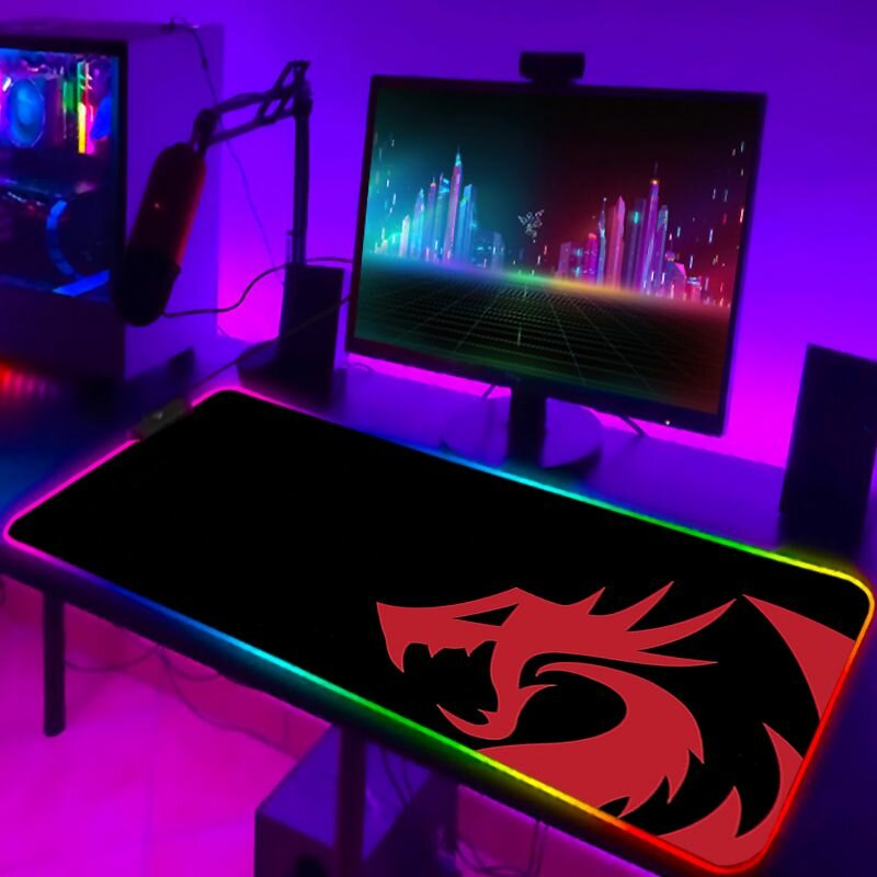 Игровой коврик Redragon "Дракон Редрагон" , 40x90 см, нескользящее основание