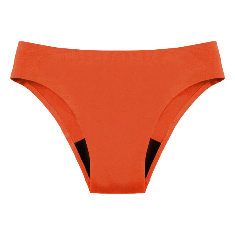 Кросс-бордерные популярные женские трусики для менструации с завышенной талией, цельные бесшовные менструальные трусики, впитывающие менструальные трусики для женщин