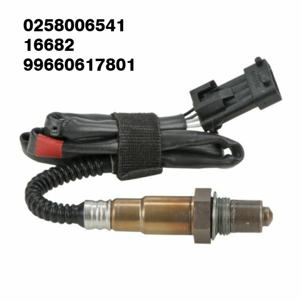 Подходит для заднего кислородного датчика Volvo Porsche 0258006541 16682 99660617801