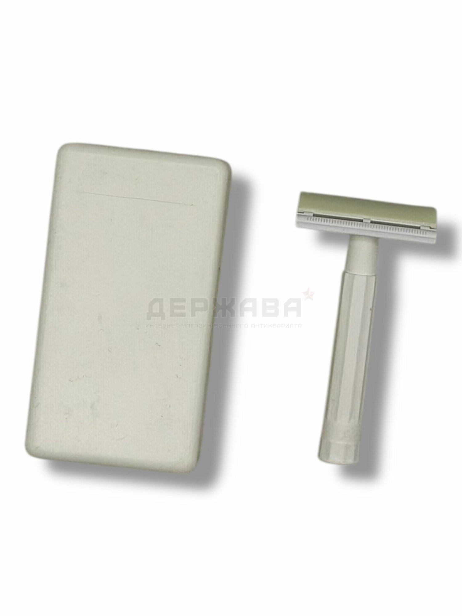 Безопасная пластиковая бритва, Т-образная, Спорт-14, СССР