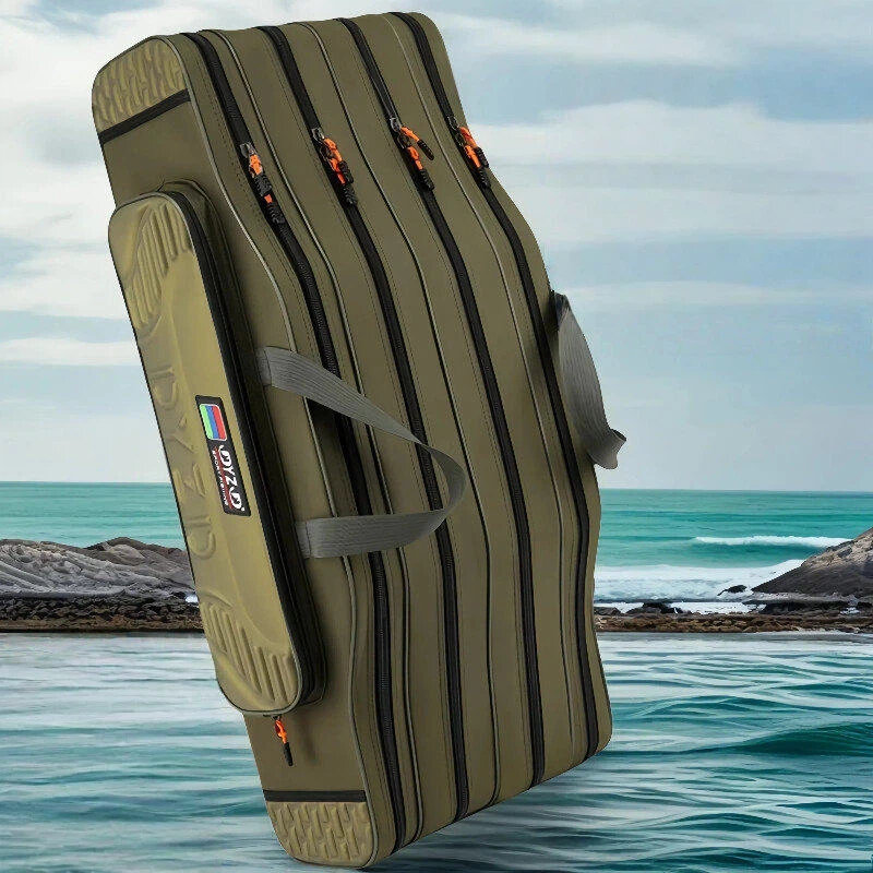 Сумка для удочки DYZD, 4 слоя, материал Оксфорд, утолщенная, водонепроницаемая и износостойкая