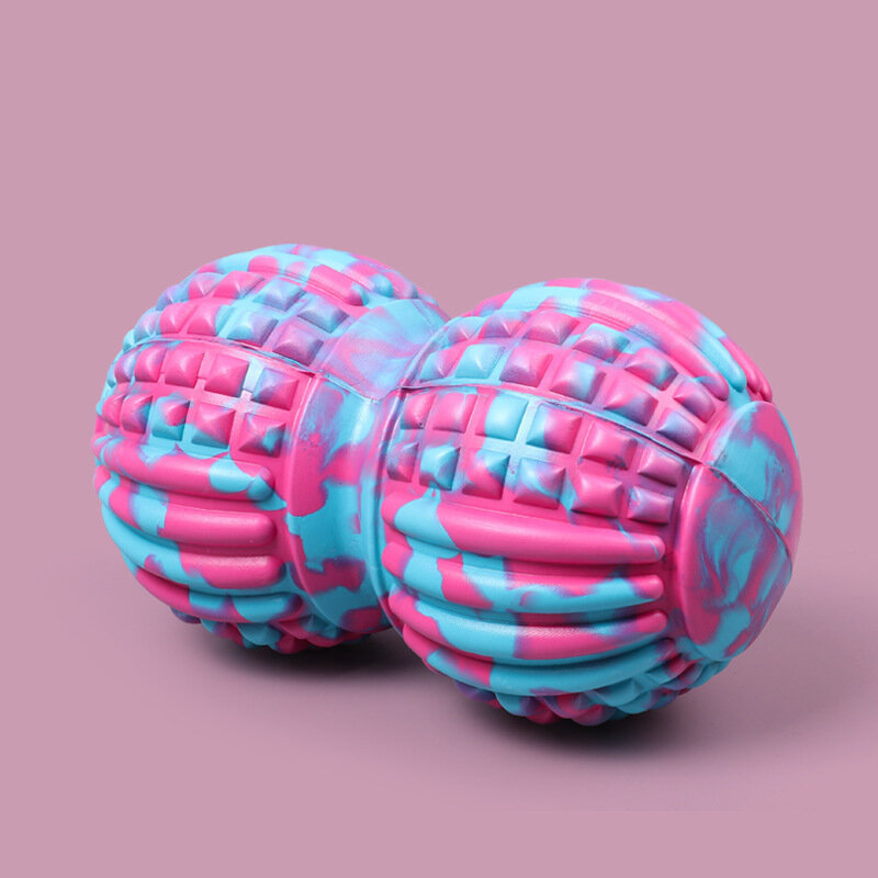 ⭐Массажный мяч для фасции, мяч для расслабления мышц, арахисовый мяч, катящийся мяч для массажа рук, плеч, шеи и ног, фитнес-йога мяч, кросс-бордер⭐