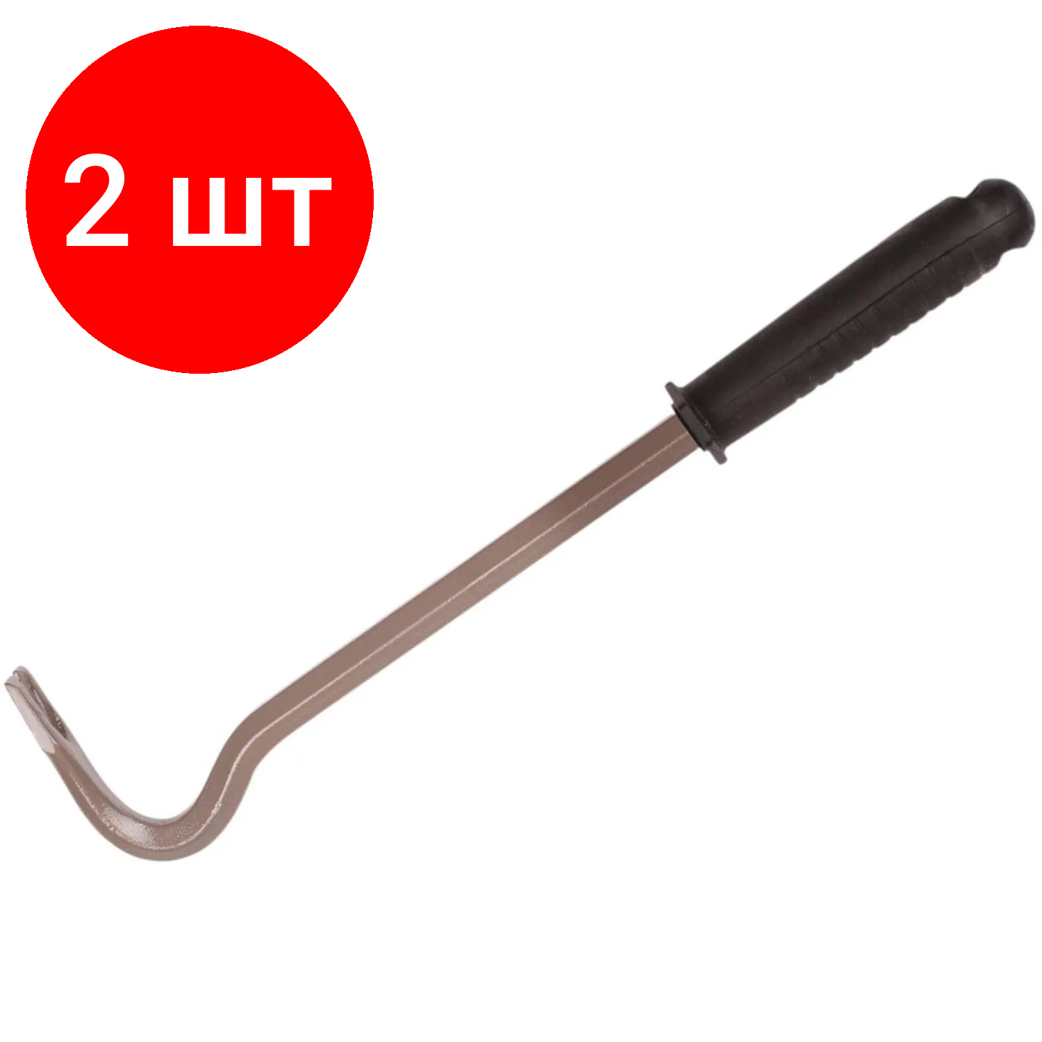 Комплект 2 штук, Гвоздодер бибер 86155 шестигранный профиль 12х300мм