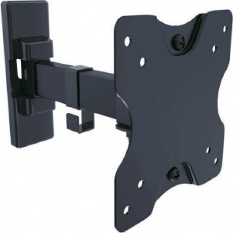 Кронштейн для телевизора Ultramounts UM 860 черный 13"-27" макс.20кг настенный поворот и наклон