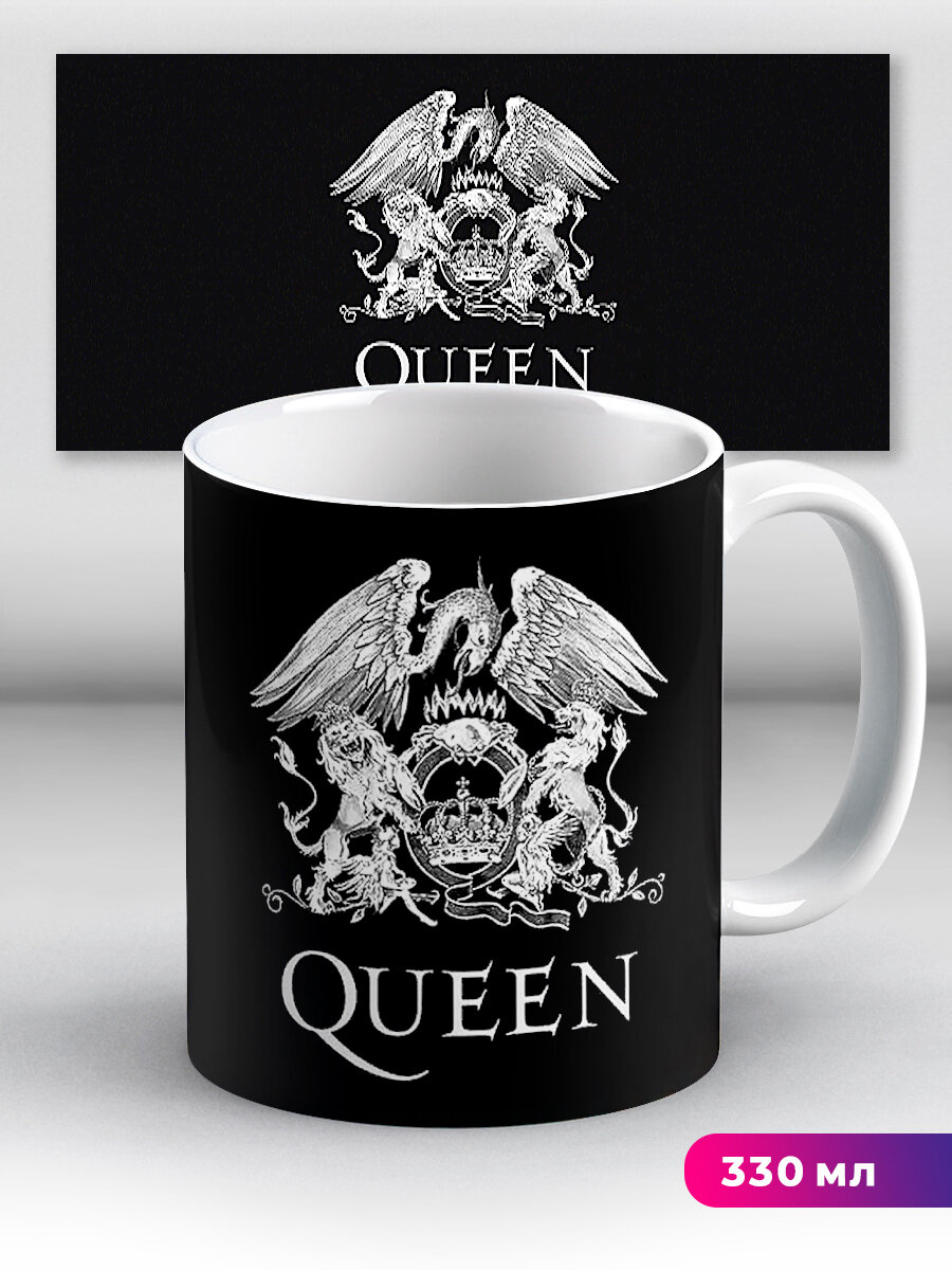 Кружка Queen Квин лого