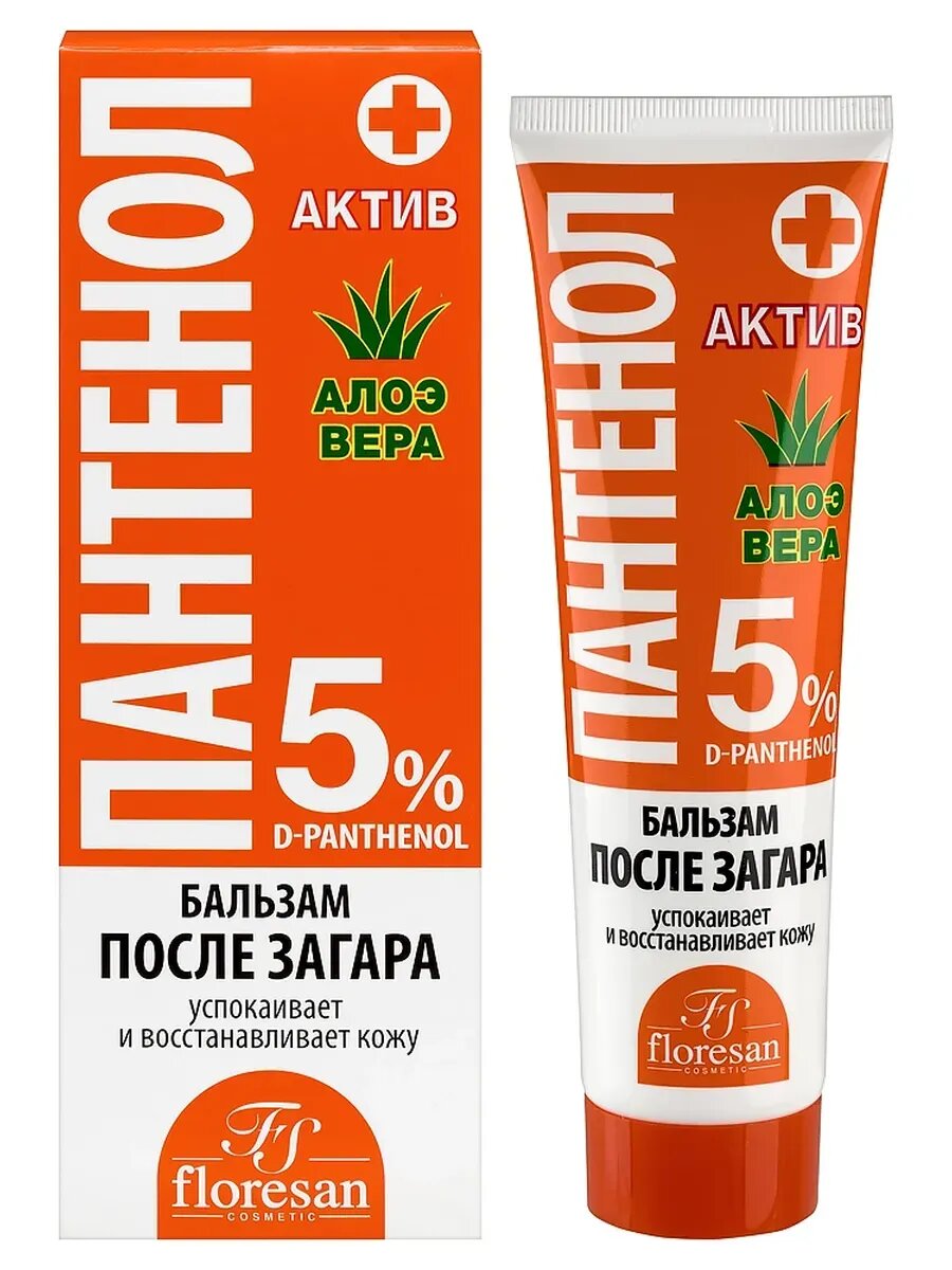 Floresan Пантенол бальзам после загара 100мл