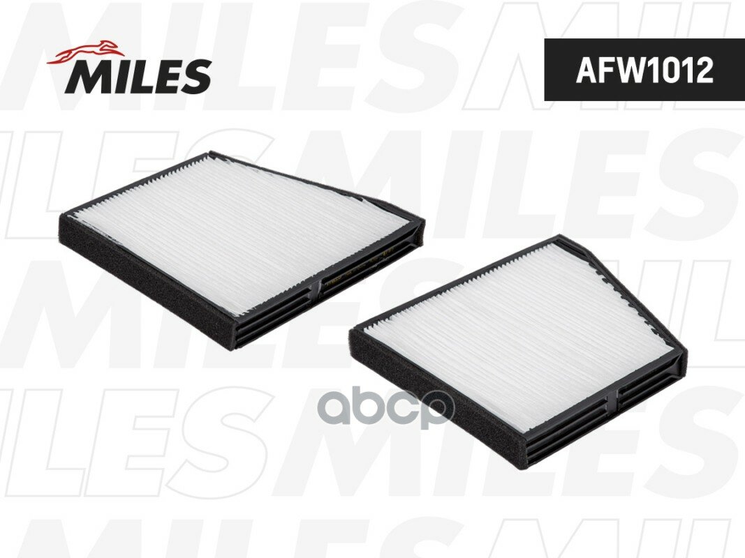 Фильтр салона Chevrolet Lanos 97- 1.4-1.6, Zaz Sens/Chance 04- (FILTRON K1011, MANN CU2337) AFW1012 Miles арт. AFW1012