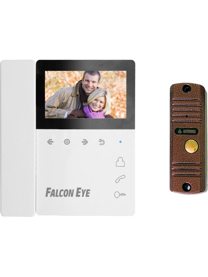 Комплект видеодомофона Falcon Eye Lira + AVC-305 (PAL) Медь