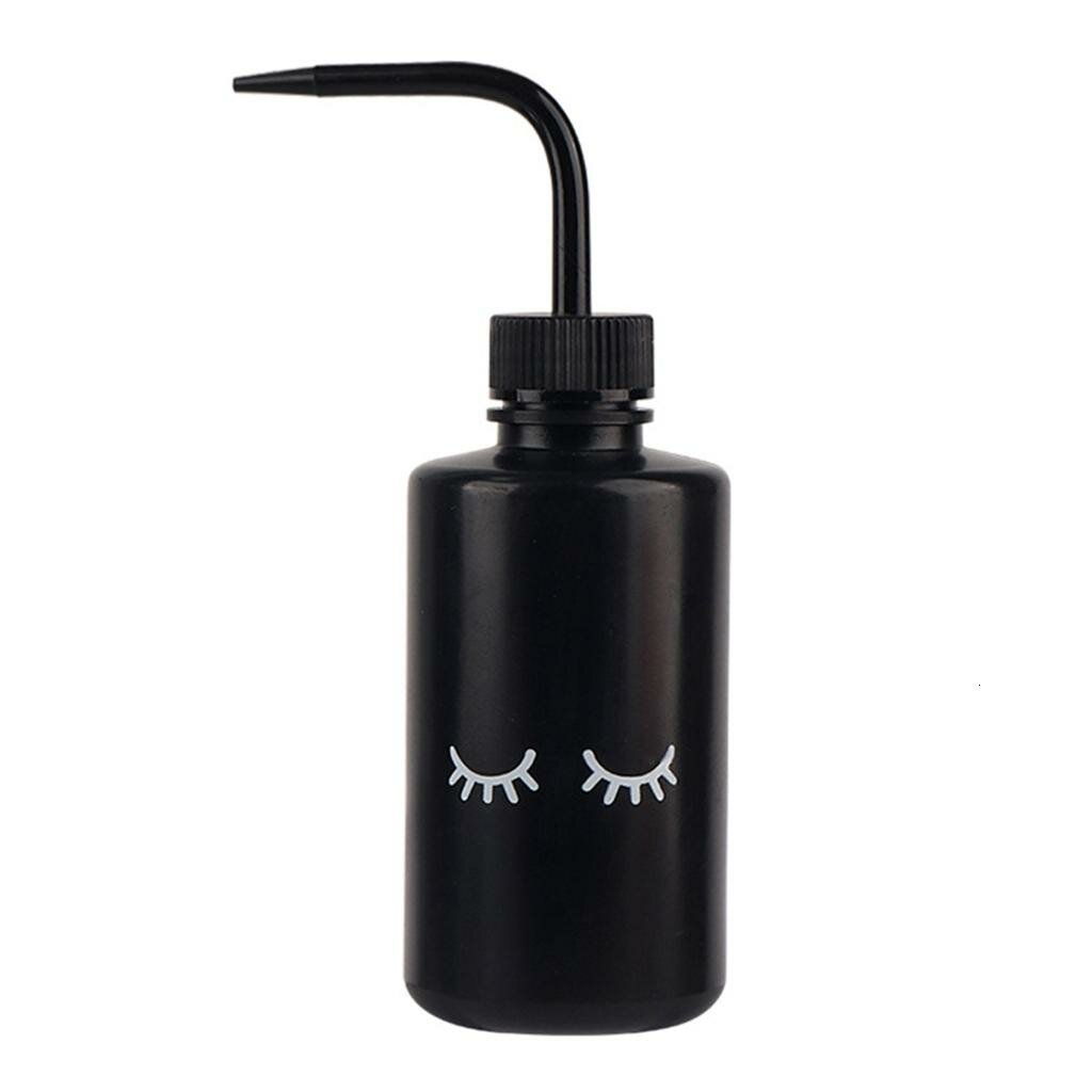Бутылочка для очистки ресниц, Черный - 250ml