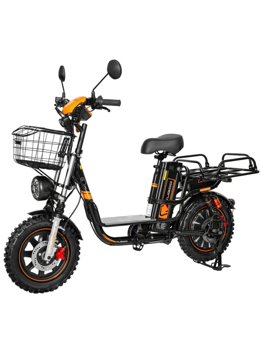 Электровелосипед Kugoo Kirin V3 Pro 500W, 60V, 21Ah, черный.