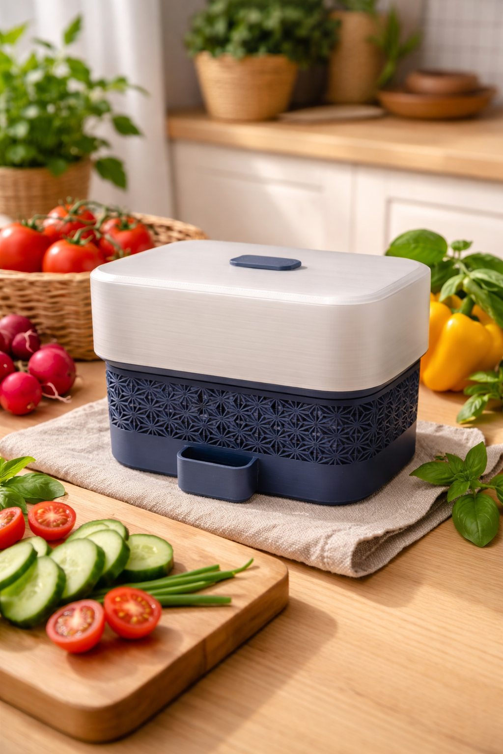 Мини теплица на подоконник, с контролем воды, клапаном и горшочками