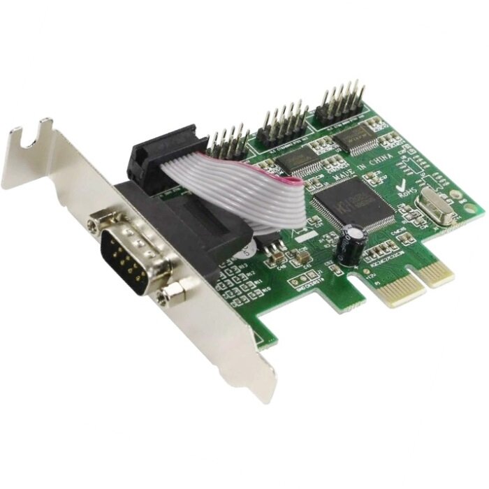 PCI-E RS232 контроллер на 4 COM порта 9M Orient XWT-PE4SV2LP чип CH384