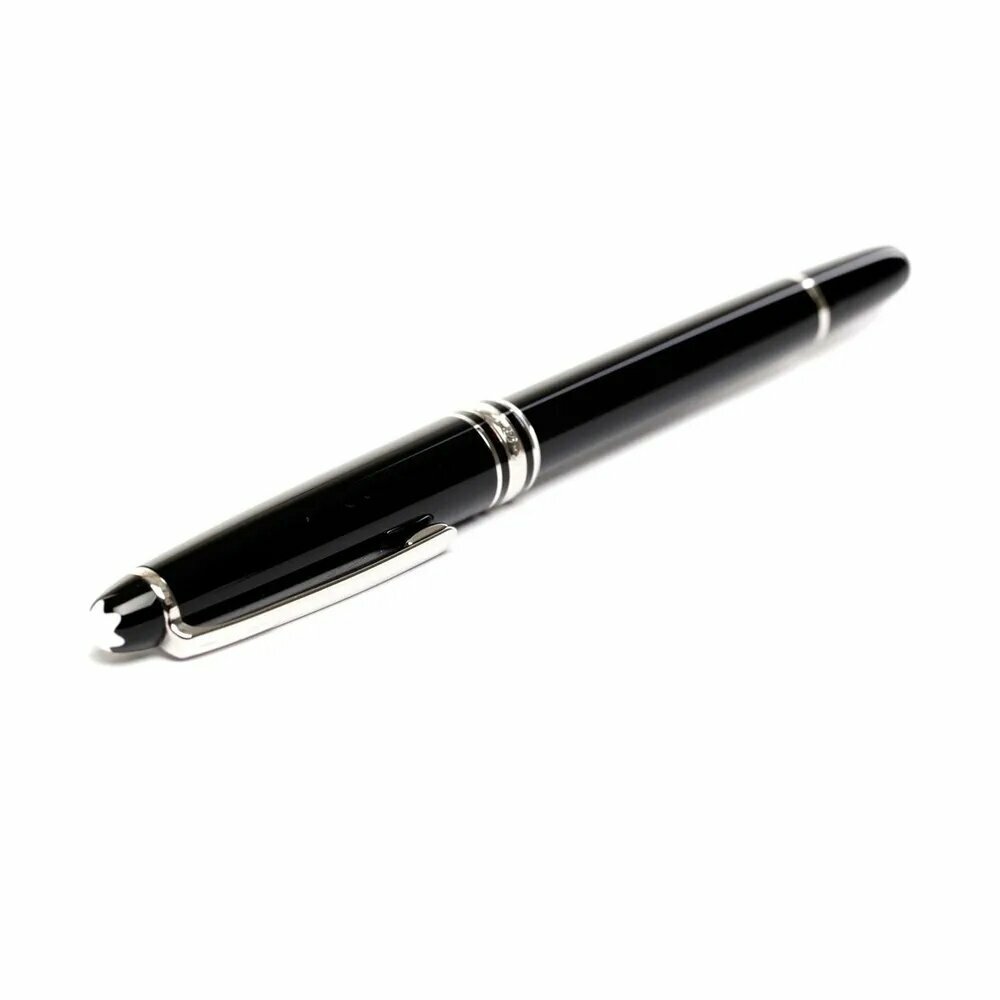 Montblanc Ручка Роллер, толщина линии: 0.7 мм, цвет: Черный, 1 шт.