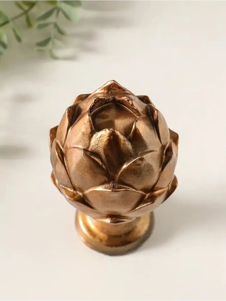 Бронзовая статуэтка Артишок — элегантный винтажный декор
