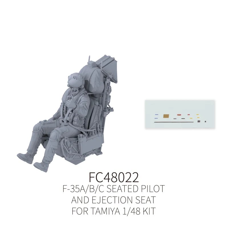 Пилот F-35A/B/C и кресло катапультирования 1/48 FC48022