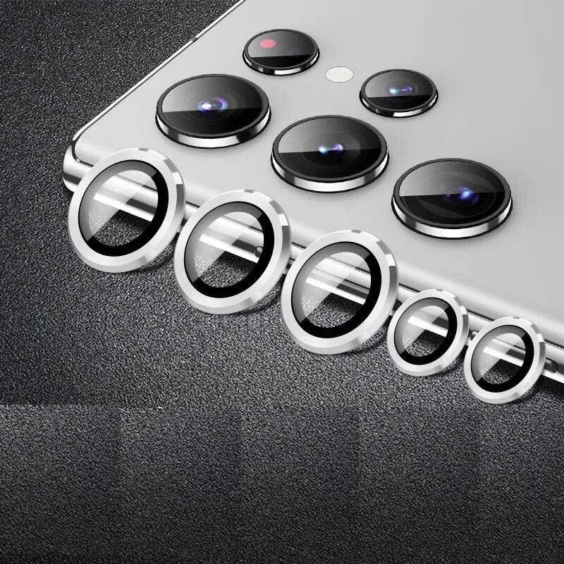 Защита камеры Samsung S25 Ultra, Silver Metal