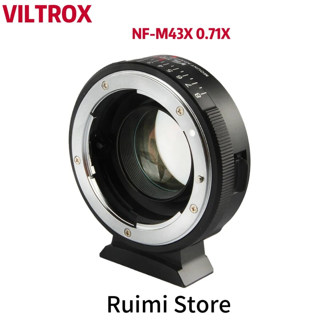 Адаптер VILTROX NF-M43X для объективов Nikon F к камерам Micro 4/3