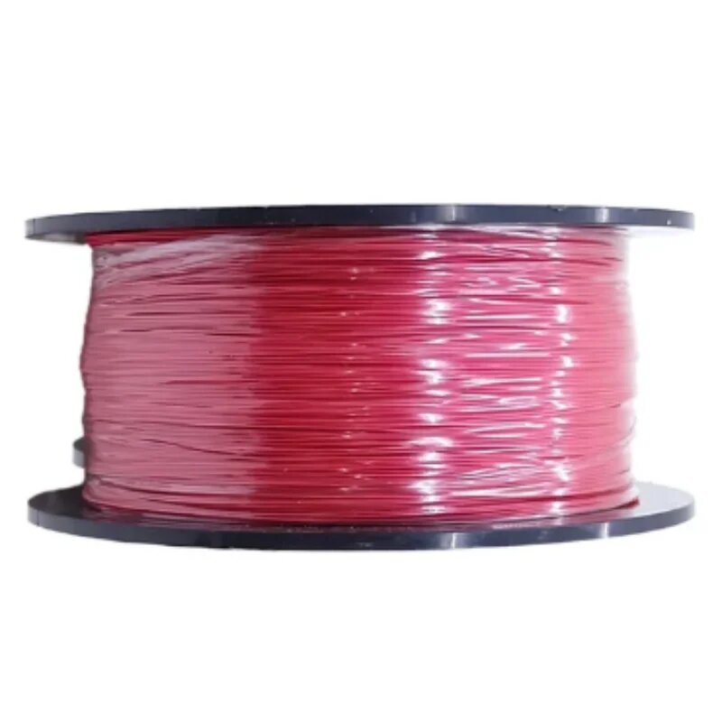 Посеребренная проволока PVDF 26 AWG, RED