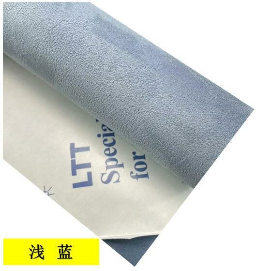 Прямая продажа самоклеящейся четырехсторонней эластичной замши с клеевой основой для модификации интерьера автомобиля, декорирования мебели и ремонта.