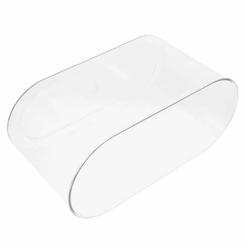 Прозрачный овальный аквариум для дома или офиса, настольный, прозрачный, из Китая