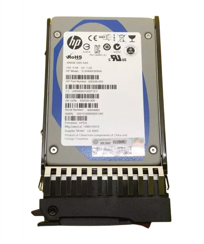 Жесткий диск HP 632636-001 400Gb SAS 2,5" SSD
