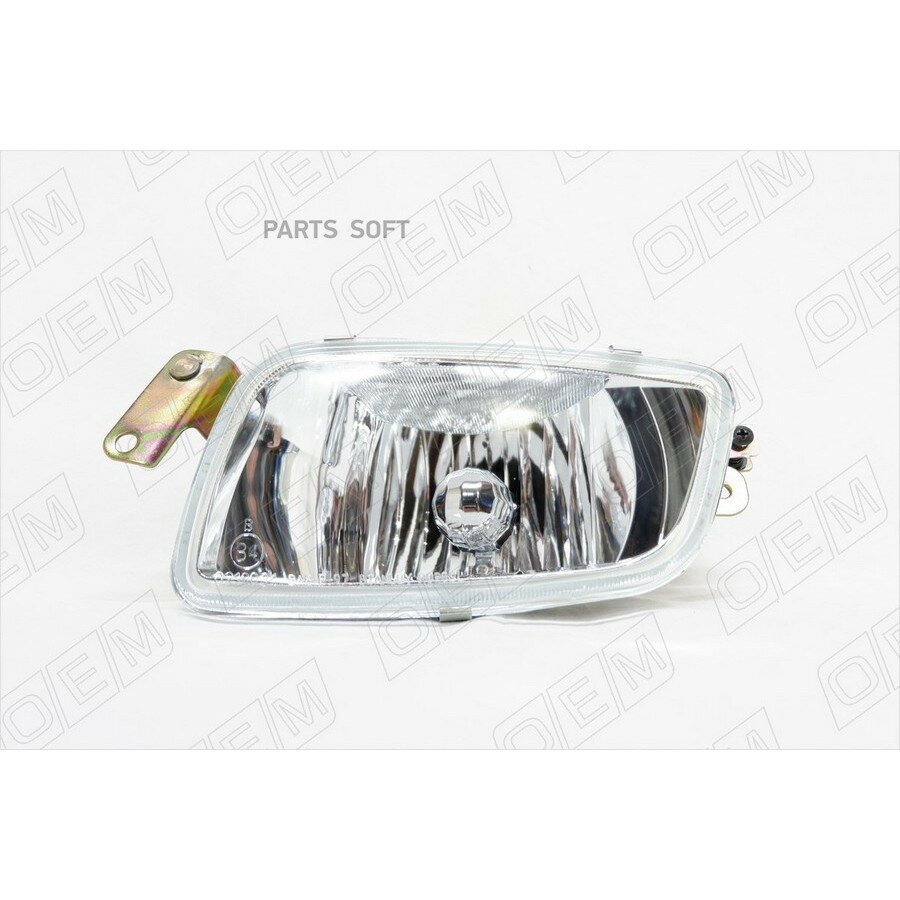 Фара противотуманная левая Mitsubishi Pajero 3 200 от официального дистрибьютора, OEM, артикул OEM0207PTFPL