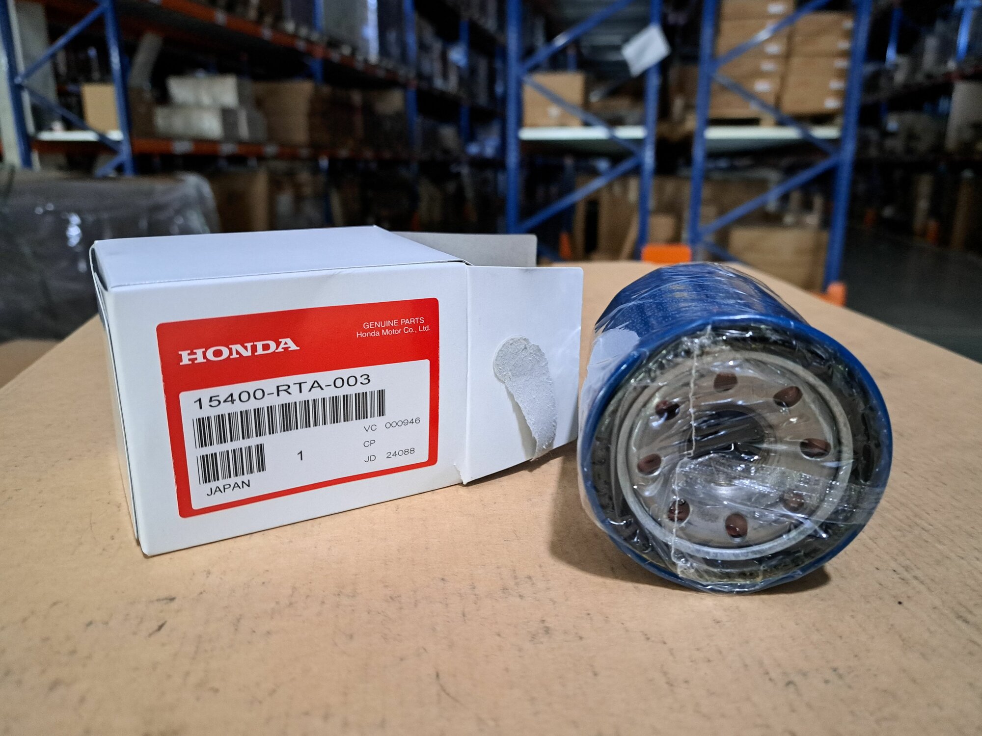 Фильтр масляный Honda 15400-RTA-003, оригинальный фильтр двигателя для Honda и Acura
