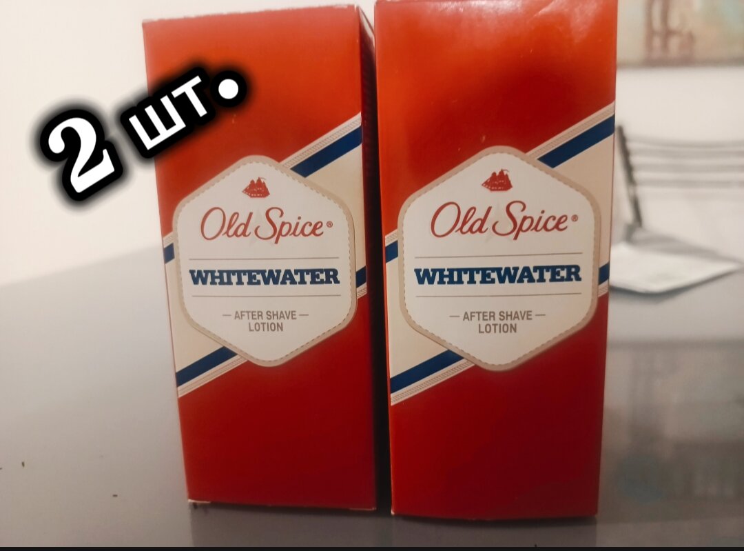 Олд Спайс/ Old Spice производство Италия Лосьон после бритья , 2 штуки,200 мл