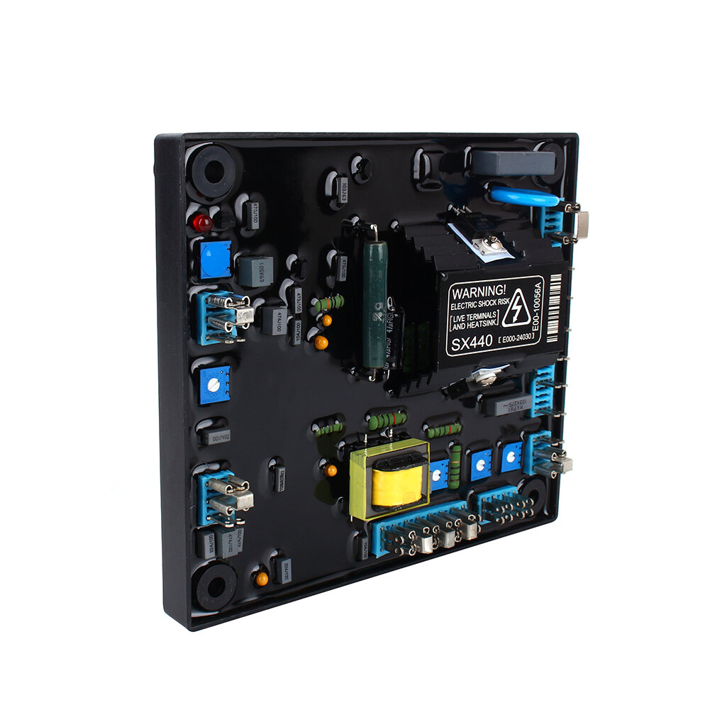 Новый черный регулятор автоматического напряжения AVR SX440 для Generator Stamford Generator