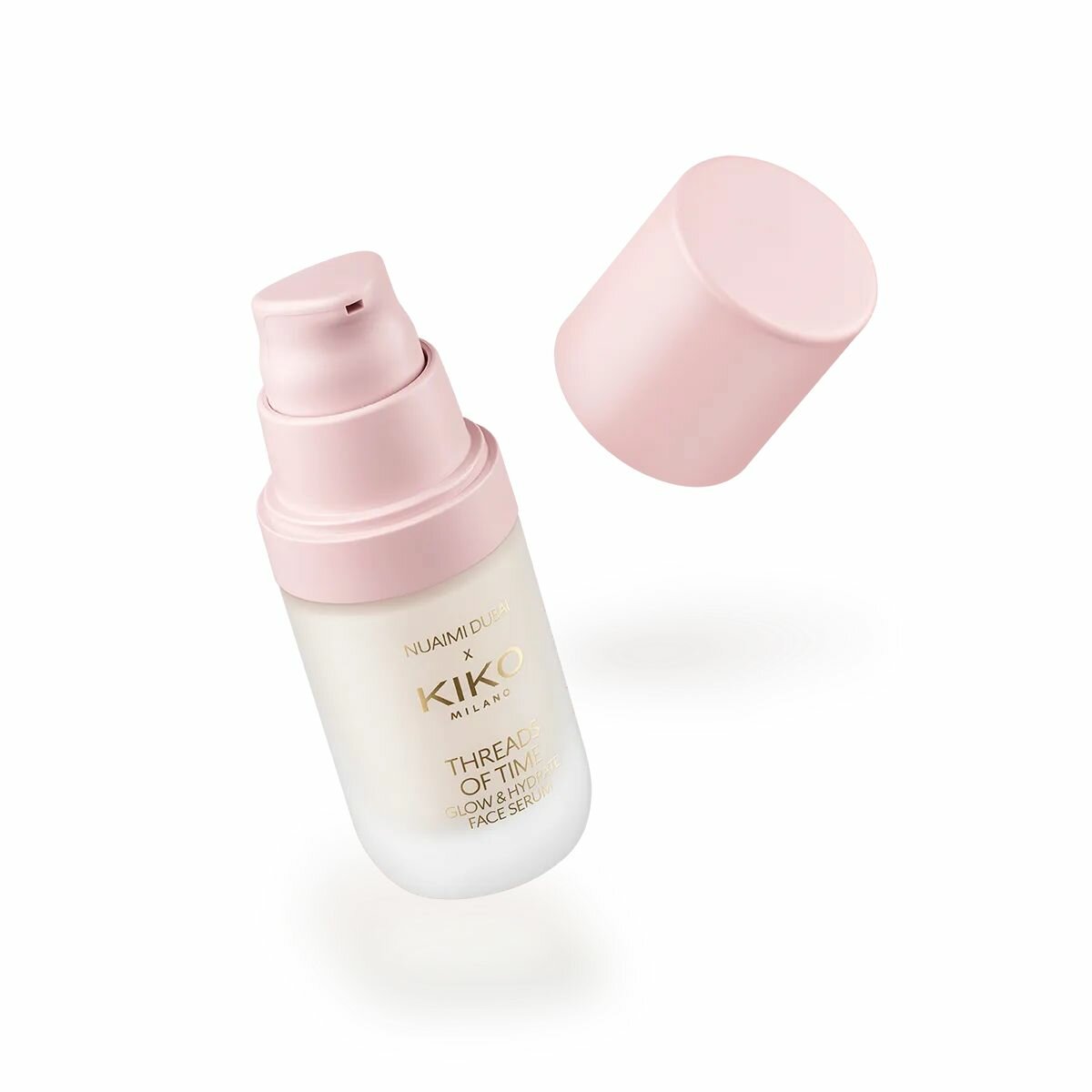KIKO MILANO Осветляющая сыворотка и праймер для лица threads of time glow & hydrate face serum 20мл оттенок 01 Pearly Glow